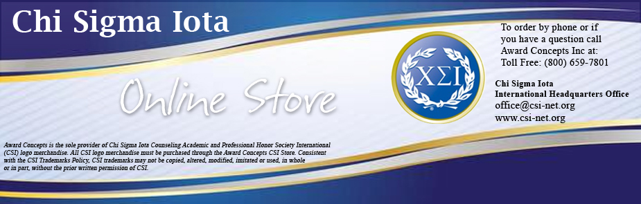 Chi Sigma Iota Catalog - Award Concepts - Your Source for World Class Greek Jewelry and Accessories